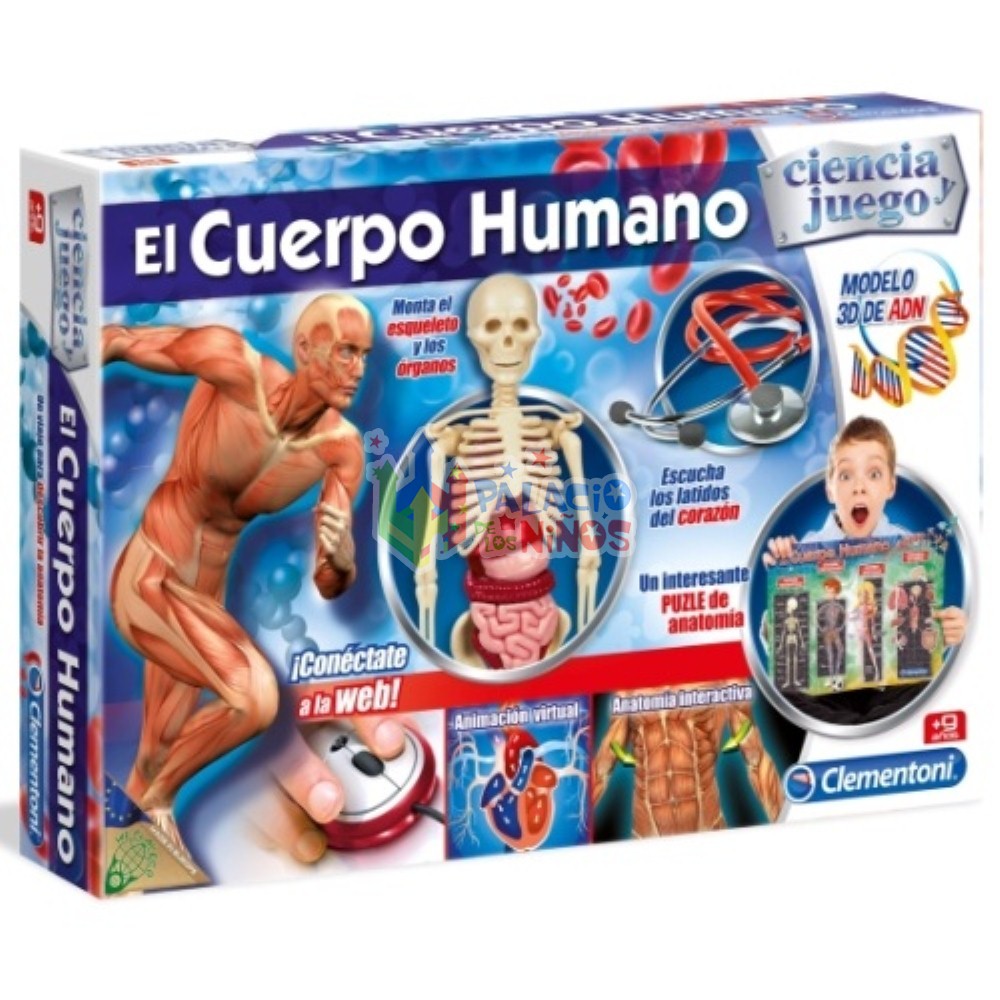 Juego El Cuerpo Humano | Juguetería Palacio de los Niños